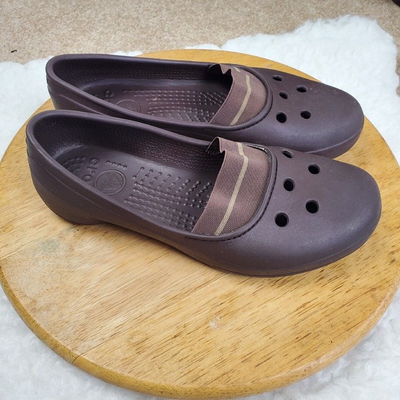CROCS | Shoes | Crocs Shoes Womens Size 8 Juneau Stretch Loafers Flats ...